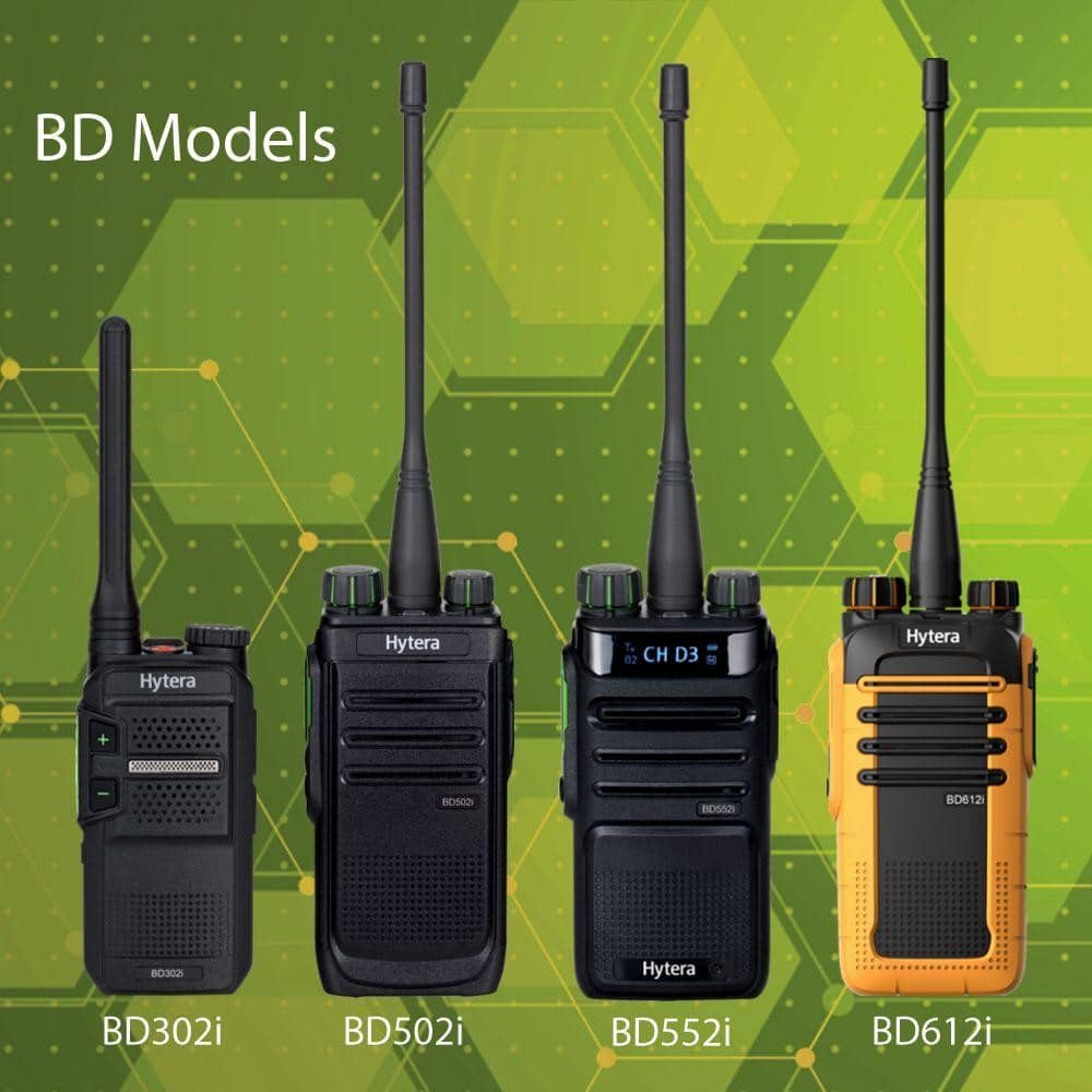 Commercial Handheld and Mobile DMR Radios | Hytera US