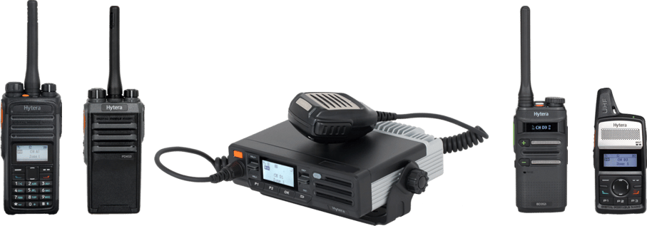 iSeries Commercial Handheld and Mobile DMR Radios | Hytera Canada