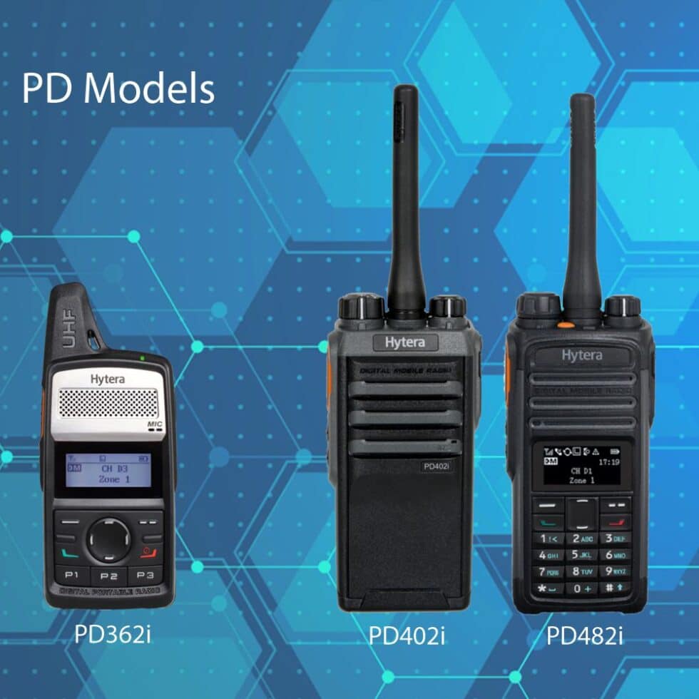 Commercial Handheld and Mobile DMR Radios | Hytera US